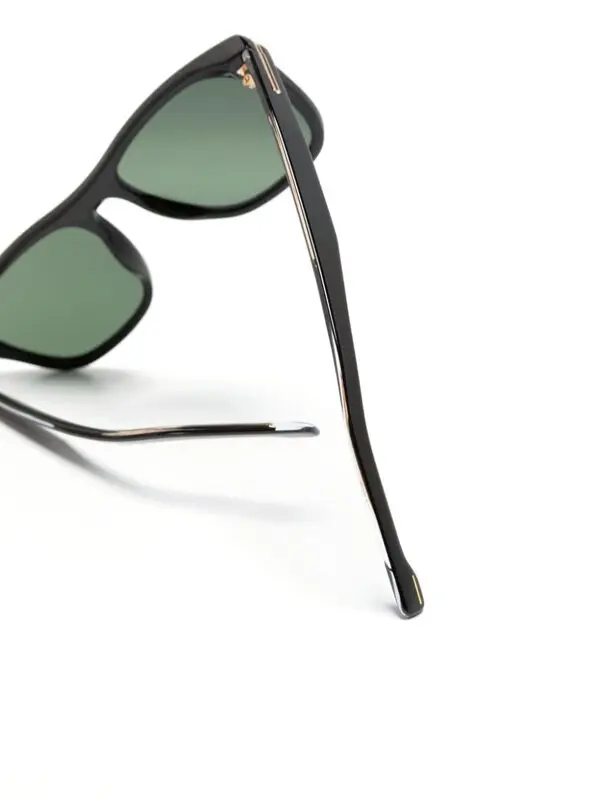 BOSS Rectangle Frame Sunglasses