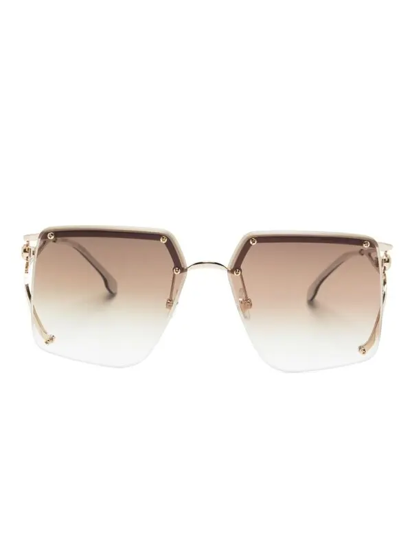 Carrera Eyewear Square-frame Sunglasses - Neutrals