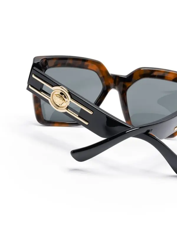 Versace Medusa Head Square-frame Sunglasses