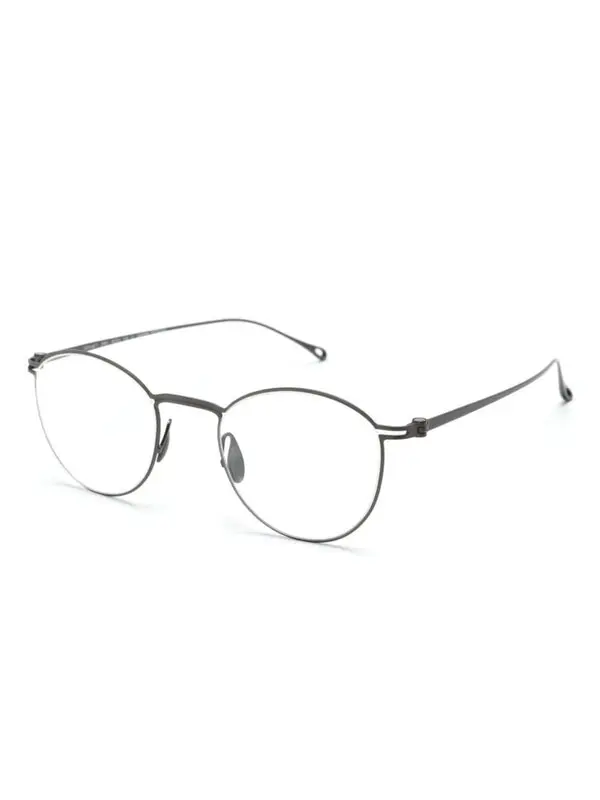 Giorgio Armani Panto Round-frame Glasses