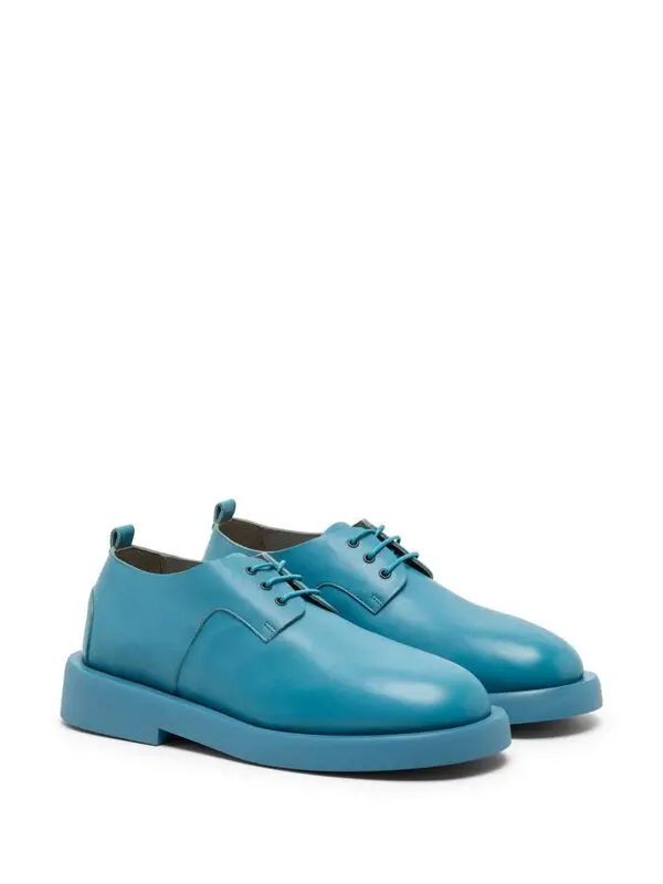 Marsèll Gommello Leather Derby Shoes - Blue
