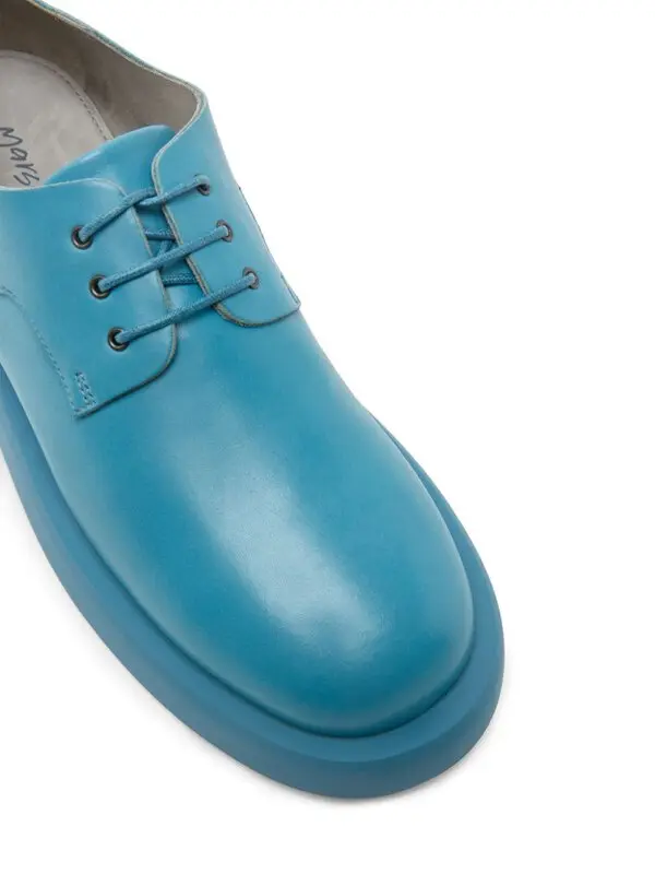 Marsèll Gommello Leather Derby Shoes - Blue