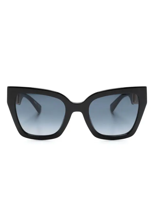 Moschino Butterfly-Frame Sunglasses In Black - 15% Off  display picture 1
