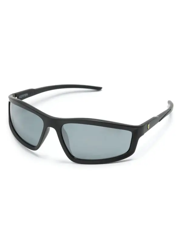 FERRARI Biker-style Sunglasses - Black