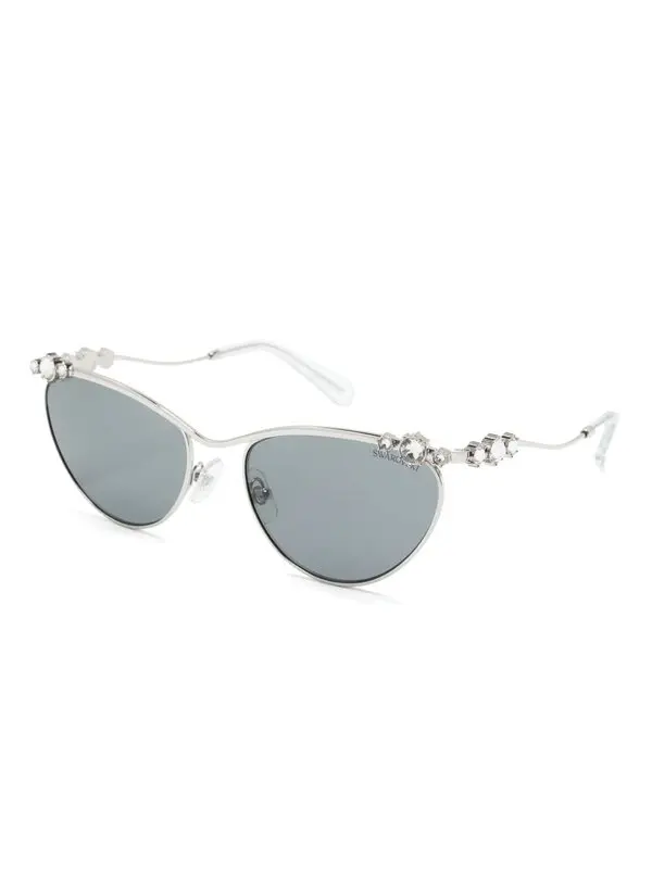 SWAROVSKI Embellished Cat-eye Sunglasses