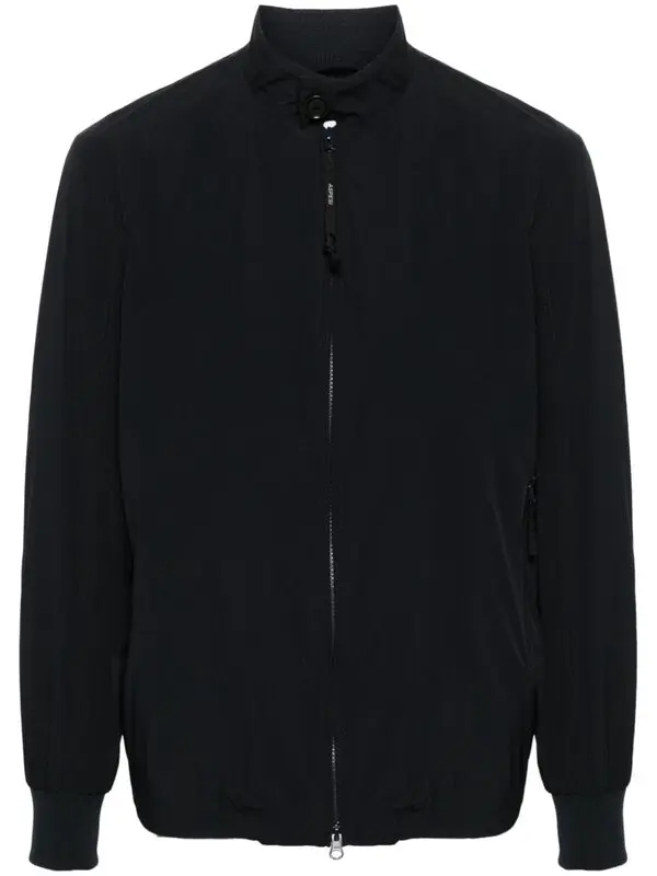 Aspesi Zip-up Lightweight Jacket - Black