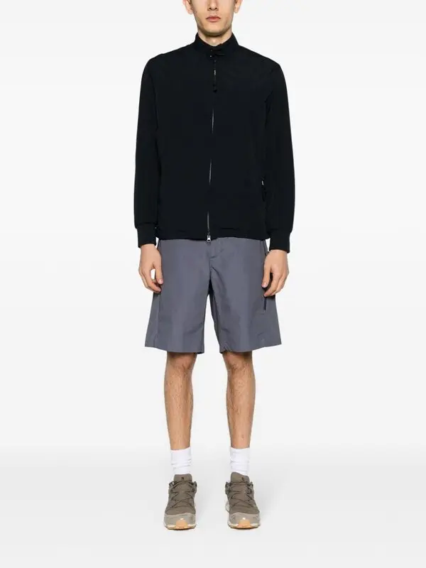 Aspesi Zip-up Lightweight Jacket - Black