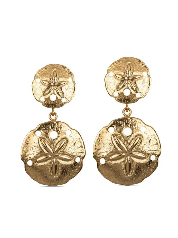 JENNIFER BEHR Marinae Drop Earrings - Gold