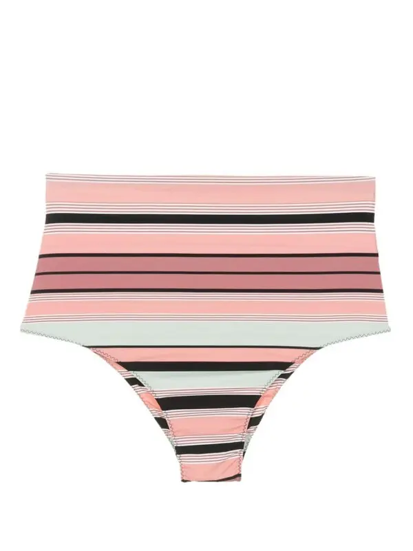 CLUBE BOSSA Ceanna Striped Bikini Bottom - Multicolour