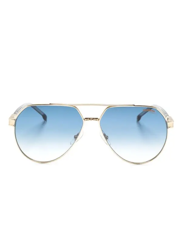 Carrera Eyewear 1067/s Oval-frame Sunglasses - Gold