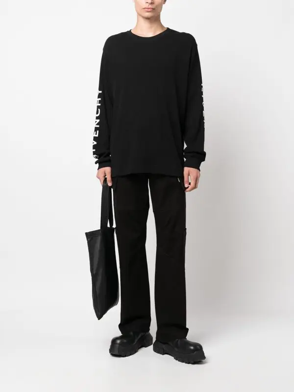 Givenchy Logo-print Long-sleeve Sweatshirt
