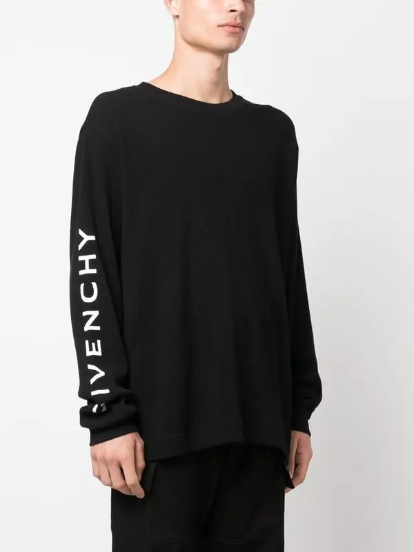Givenchy Logo-print Long-sleeve Sweatshirt