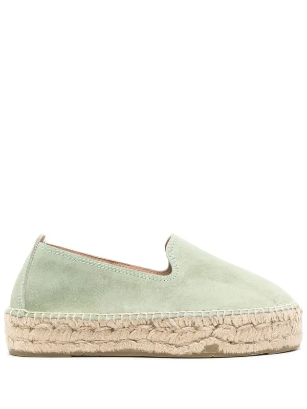 Manebí Slip-on Espadrilles - Green