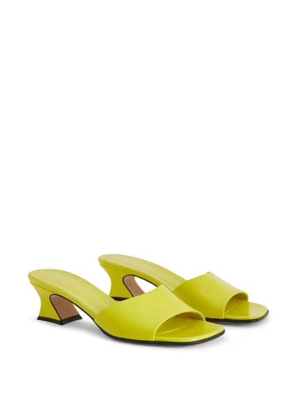 GIUSEPPE ZANOTTI 45mm Solhene Sandals - Yellow