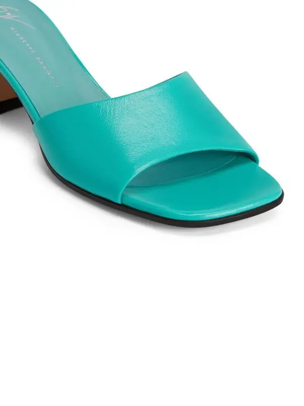 GIUSEPPE ZANOTTI 45mm Solhene Sandals - Green