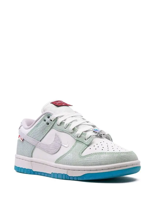 Nike Dunk Low Lx Year Of The Dragon 2024 Sneakers - Green