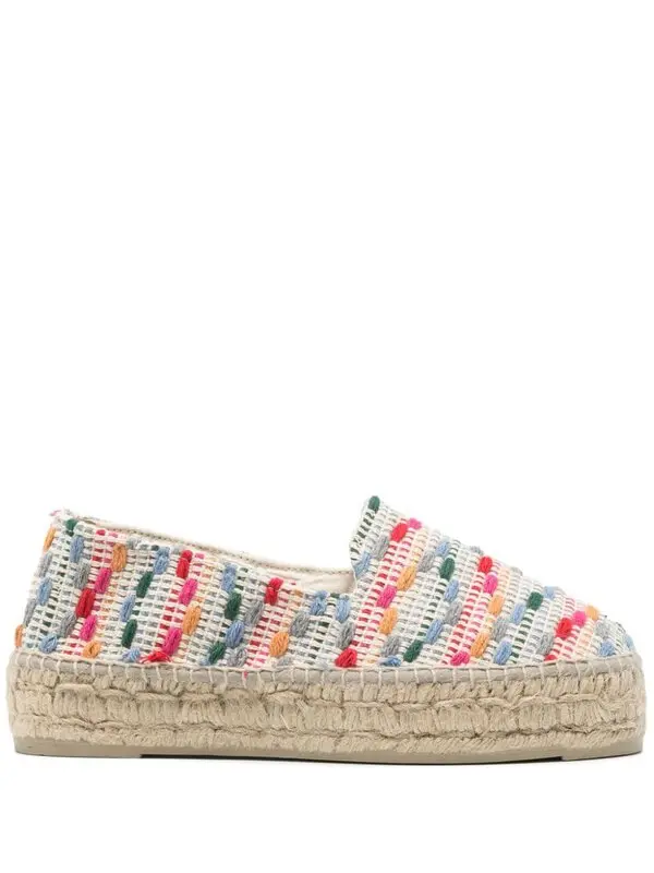 Manebí Textured Espadrilles - Blue