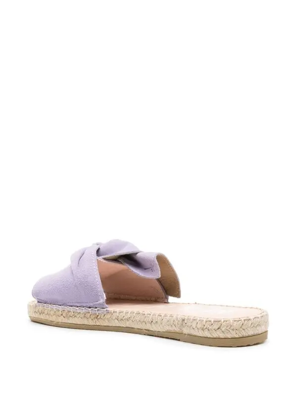 Manebí Suede Twisted Espadrilles