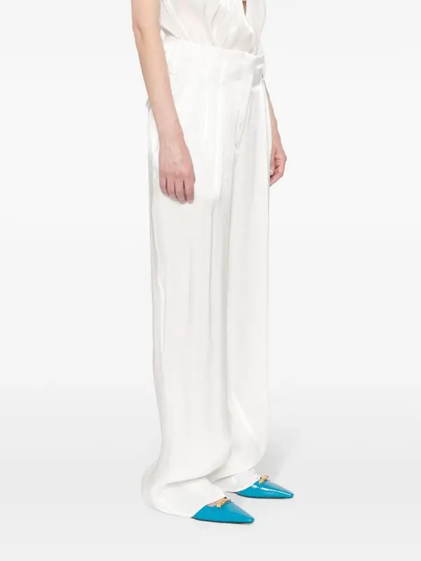 GENNY Pleated Palazzo Pants