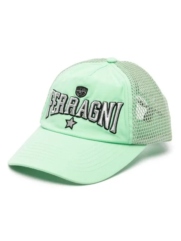 CHIARA FERRAGNI Baseball Cap - Green