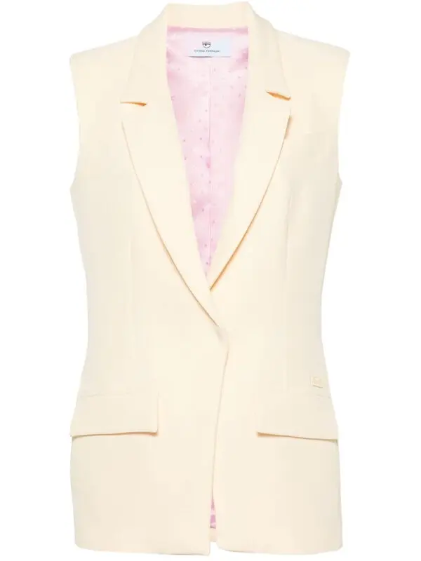 CHIARA FERRAGNI Uniform Single-breasted Waistcoat