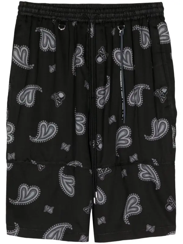MASTERMIND WORLD Paisley-print Bermuda Shorts