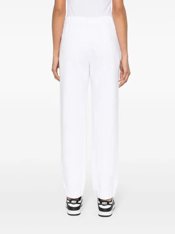 CHIARA FERRAGNI Logo-embroidered Track Pants - White