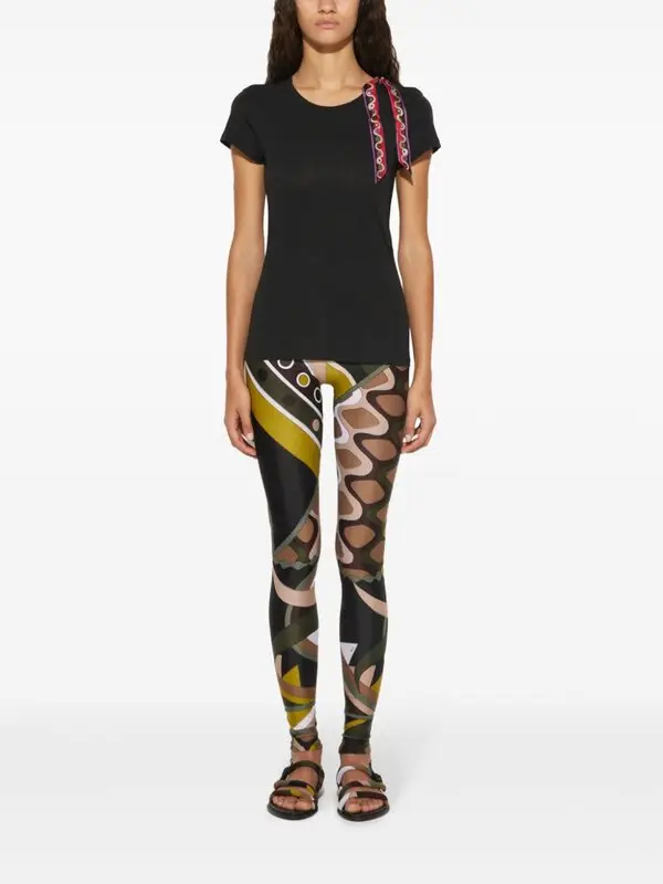 Emilio Pucci Iride-print Ribbon T-shirt