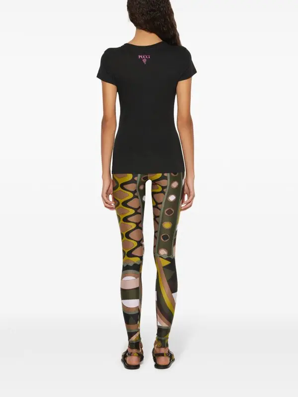 Emilio Pucci Iride-print Ribbon T-shirt