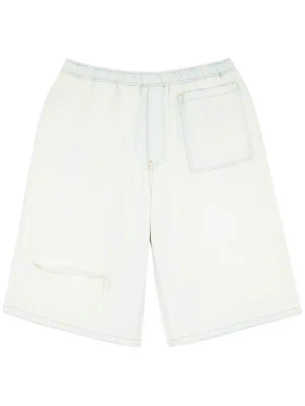 MAISON MARGIELA Elasticated-waist Denim Shorts