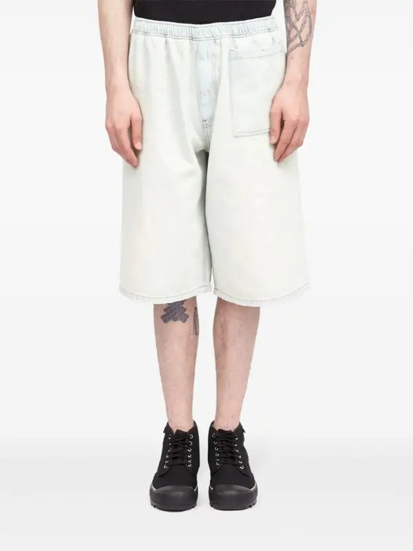 MAISON MARGIELA Elasticated-waist Denim Shorts