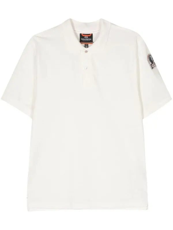 PARAJUMPERS Gangapuma Cotton Polo Shirt - Neutrals