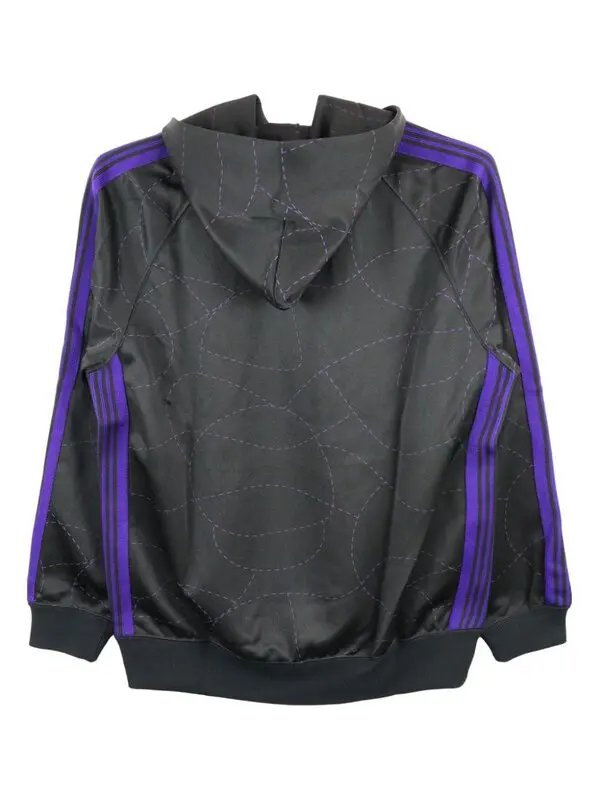 Needles Graphic-print Hoodie - Black