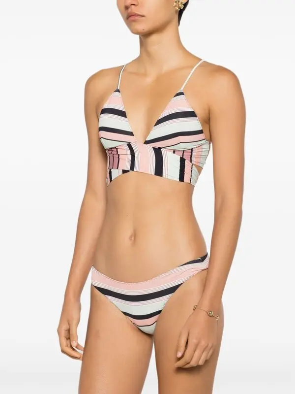 CLUBE BOSSA Niarchos Striped Bikini Bottom - Multicolour