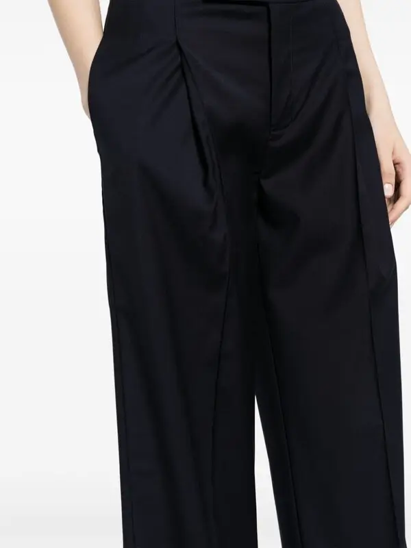 SA SU PHI High-rise Wool Trousers