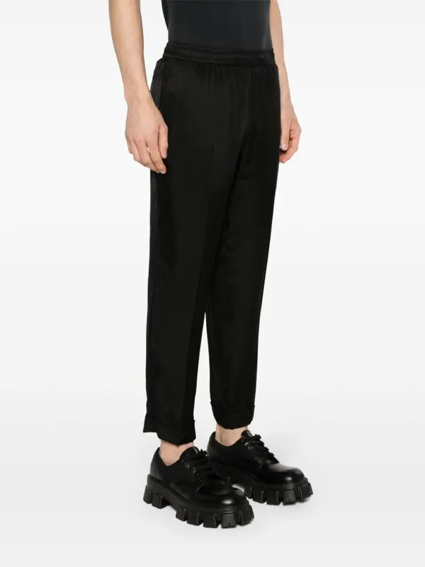 Neil Barrett Tapered Fit Trousers - Black
