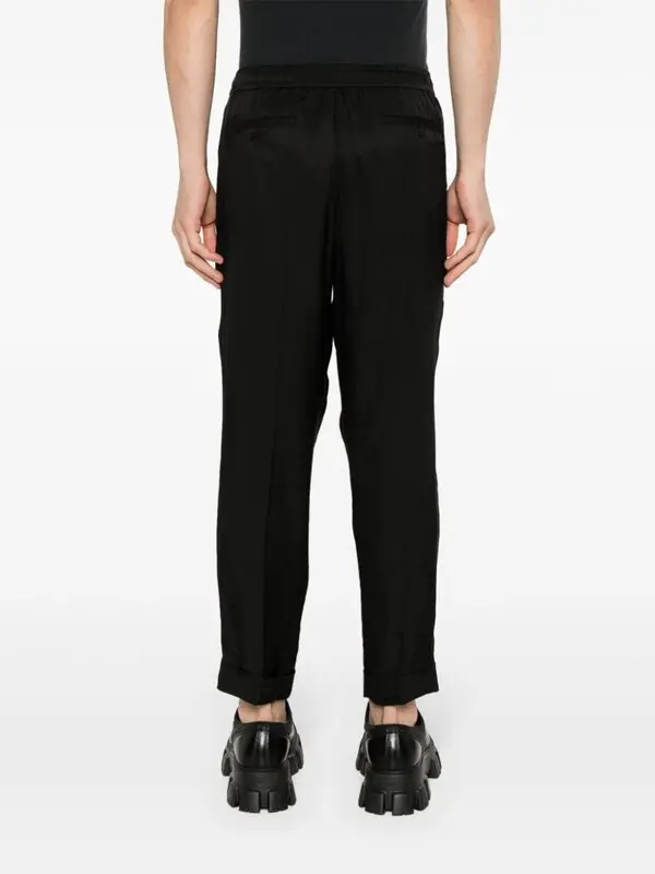 Neil Barrett Tapered Fit Trousers - Black