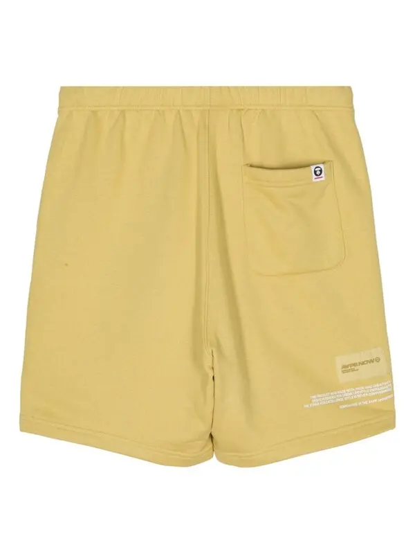 AAPE BY *A BATHING APE® Milo-patch Track Shorts