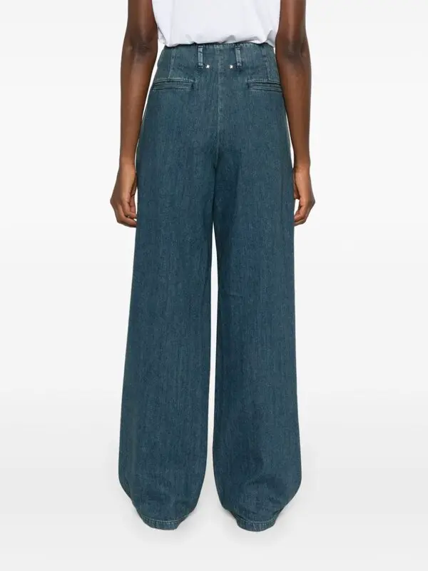 GOLDEN GOOSE Flavia High-waisted Straight-leg Jeans - Blue