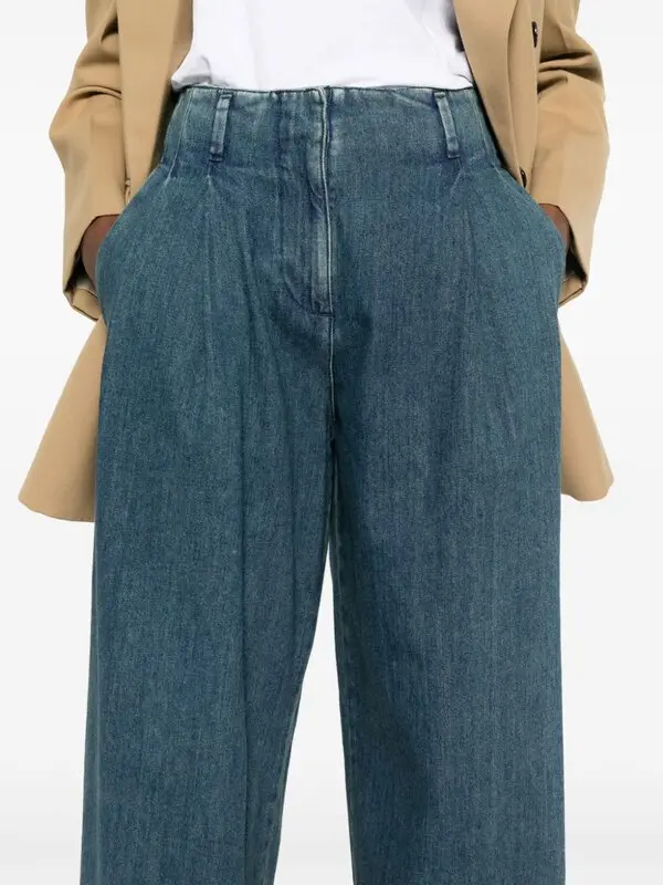 GOLDEN GOOSE Flavia High-waisted Straight-leg Jeans - Blue