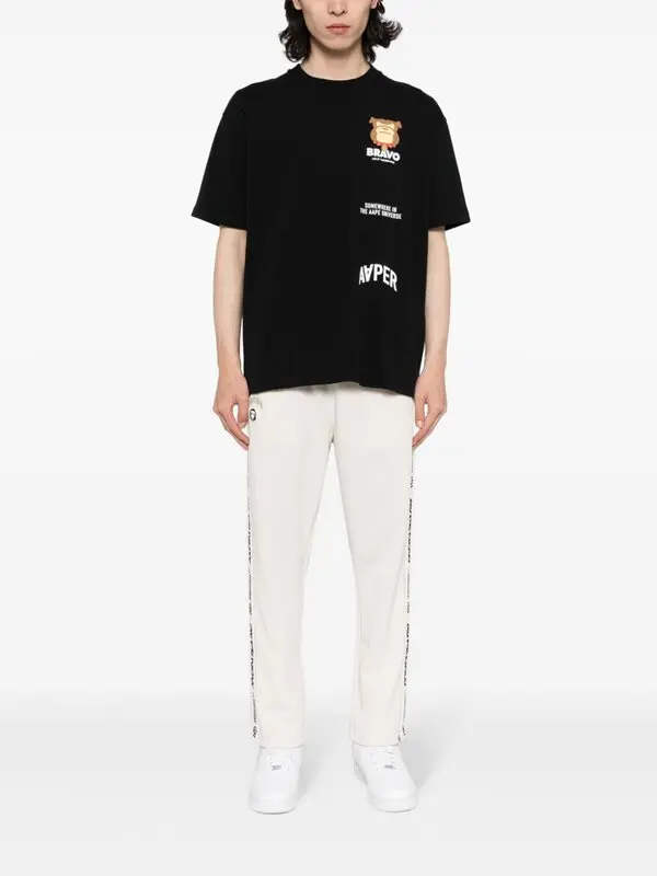 AAPE BY *A BATHING APE Aaper Bravo Printed T-shirt