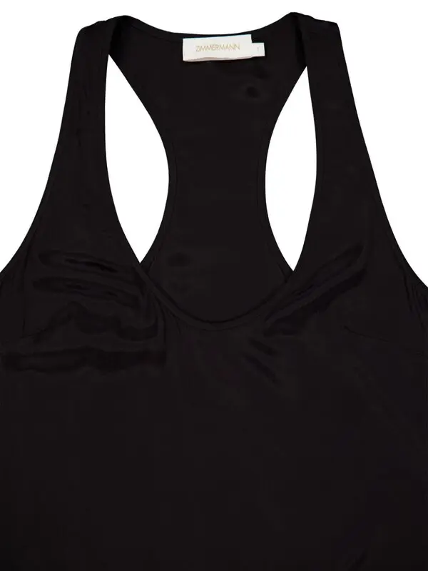 Zimmermann Racerback Silk Tank Top