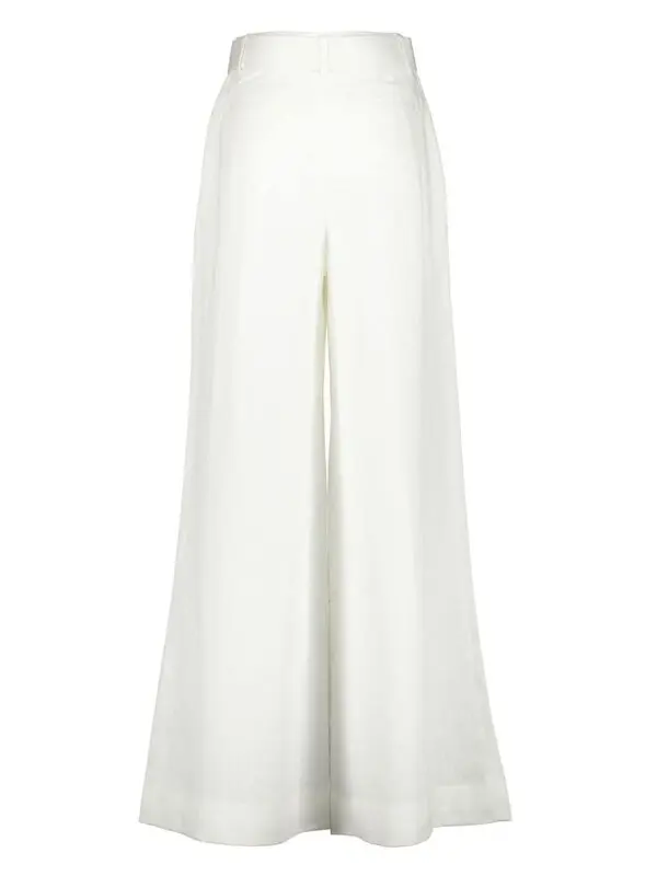 Zimmermann Wide-leg Linen Trousers