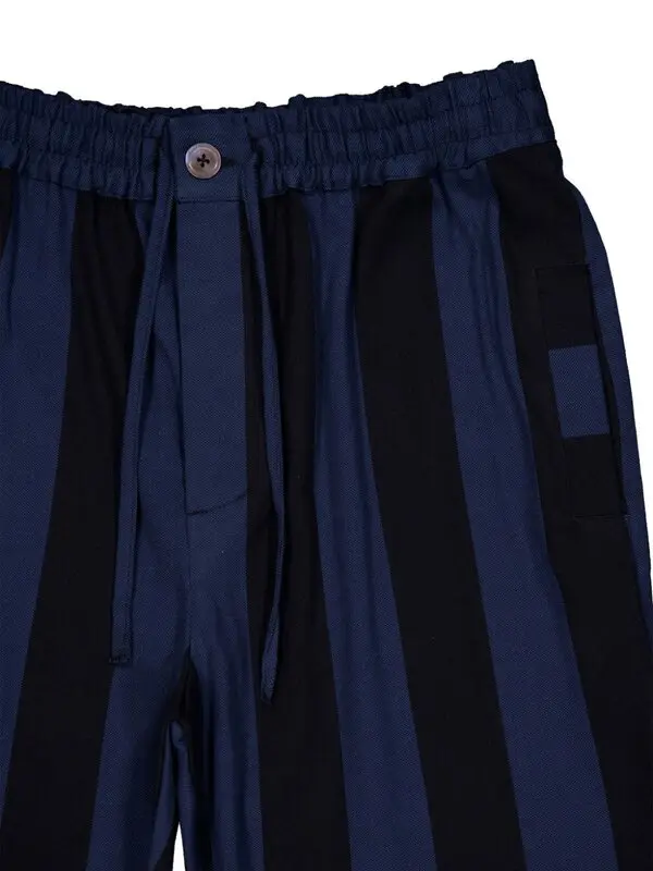 MARRAKSHI LIFE Striped Cotton Trousers