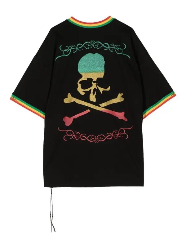 MASTERMIND WORLD Rasta Logo-print Cotton T-shirt