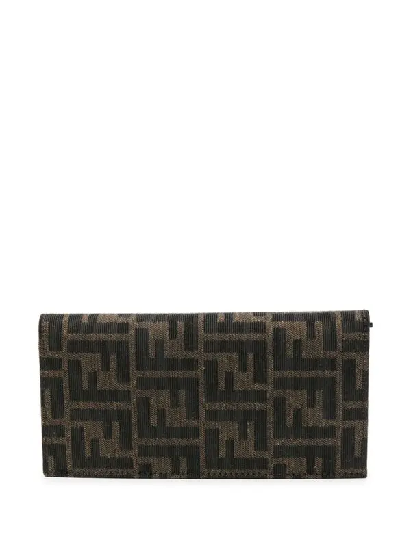 Fendi Ff-jacquard Bi-fold Wallet