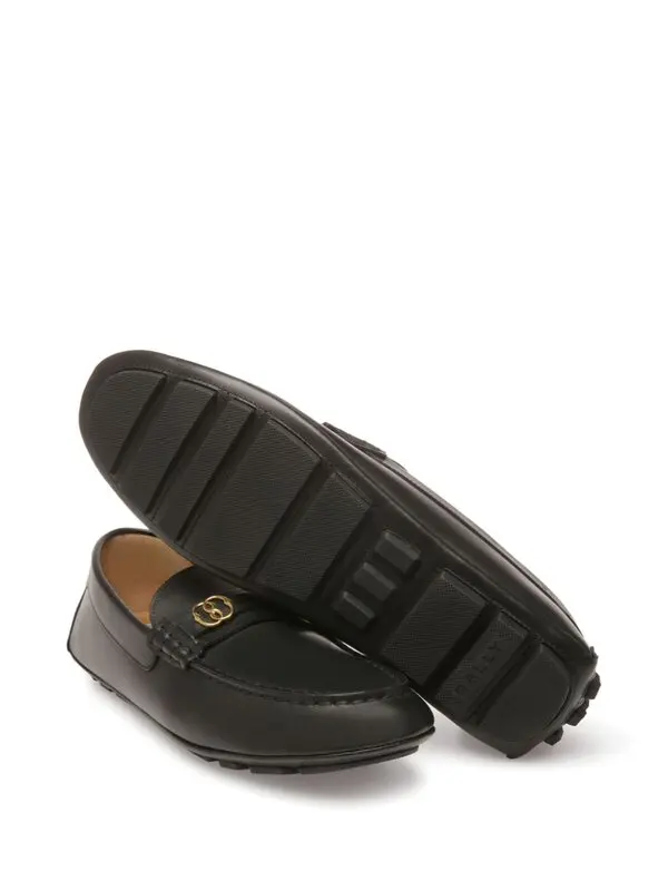 Bally Keeper Leather Boat Shoes
