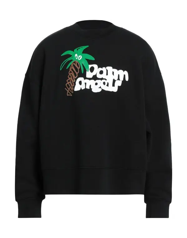 Palm Angels Cotton Elastane Sweatshirt
