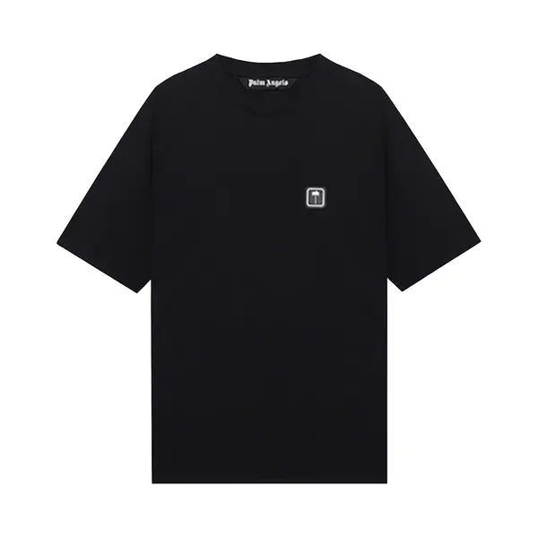 Palm Angels Pxp Logo Patch T-shirt - Black
