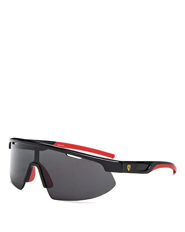 FERRARI Shield 160mm Sunglasses - Black/gray Solid